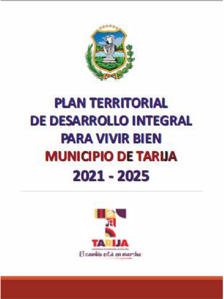 Ptdi 2021-2025 Gam Tja | PDF | Planificación | Agua