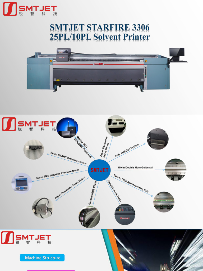 SMTJET Printer Specifications and Features | PDF | Printer (Computing)