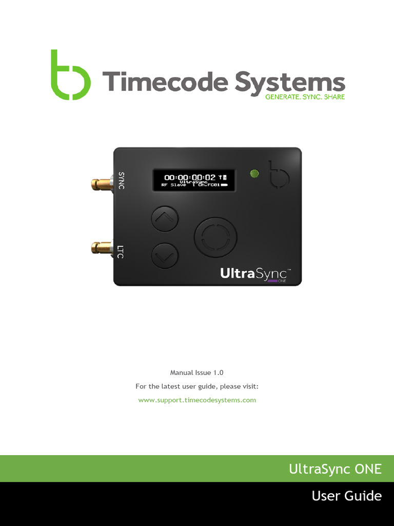 ultrasync-one-user-guide | PDF | Computer Network | Radio