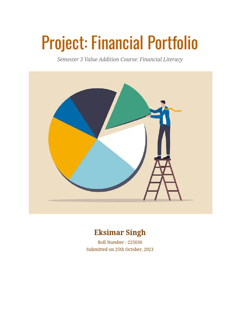 Hypothetical Financial Portfolio | PDF | Investing | Mutual Funds