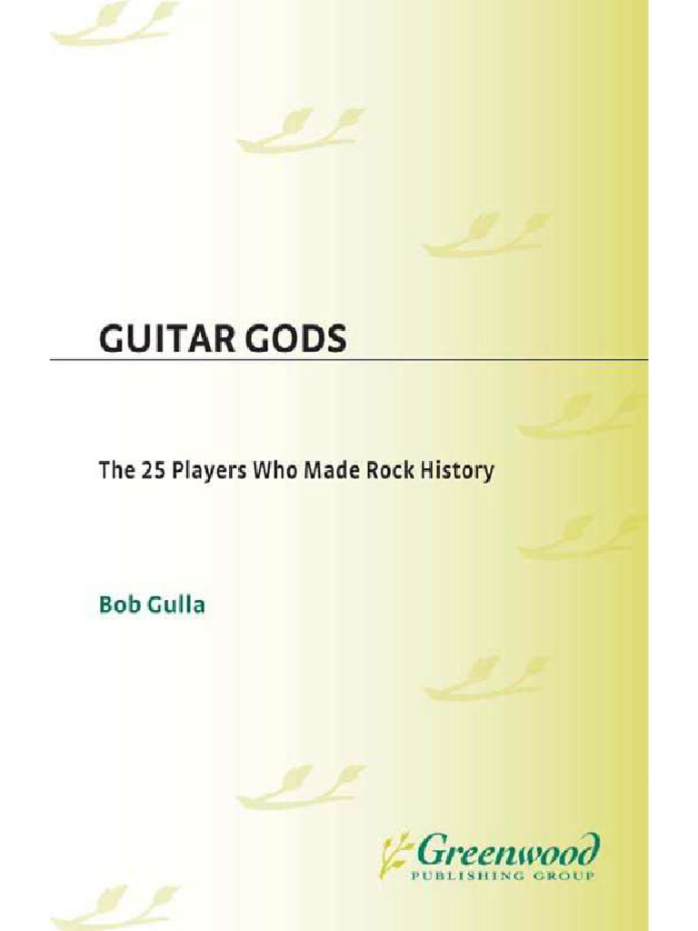 Bob Gulla - Guitar Gods - Jimi Hendrix | PDF