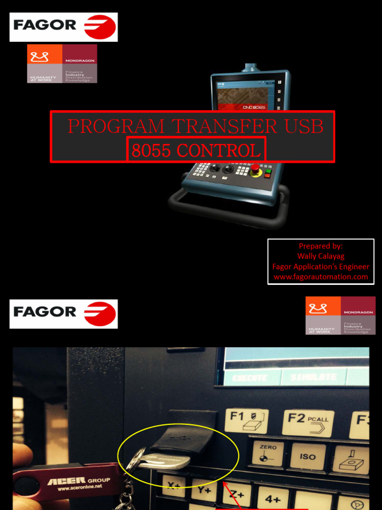 PROGRAM TRANSFER GCODE | PDF