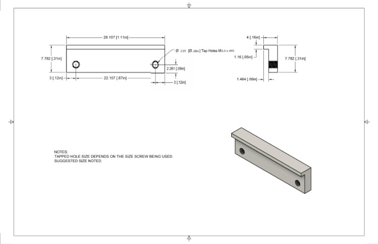 Left Rail Section Drawing v3 | PDF