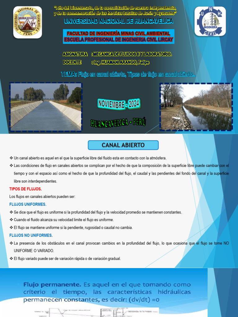 Diseño De Canales 2024 Ii Pdf