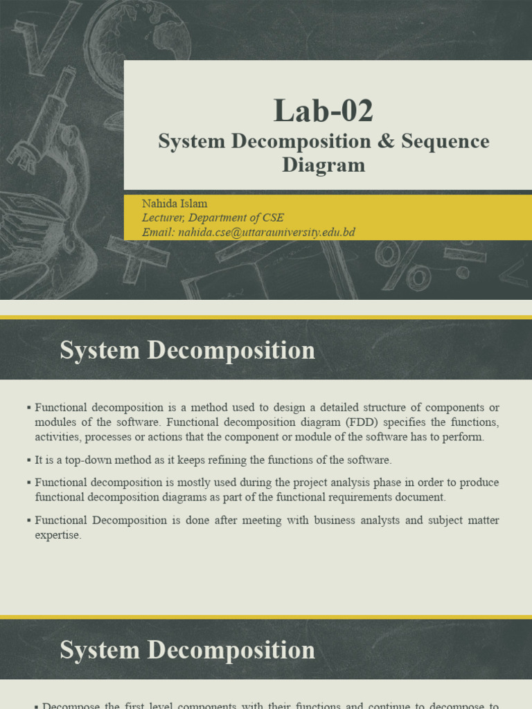 Lab -02.pptx | PDF | Systems Engineering | Computing