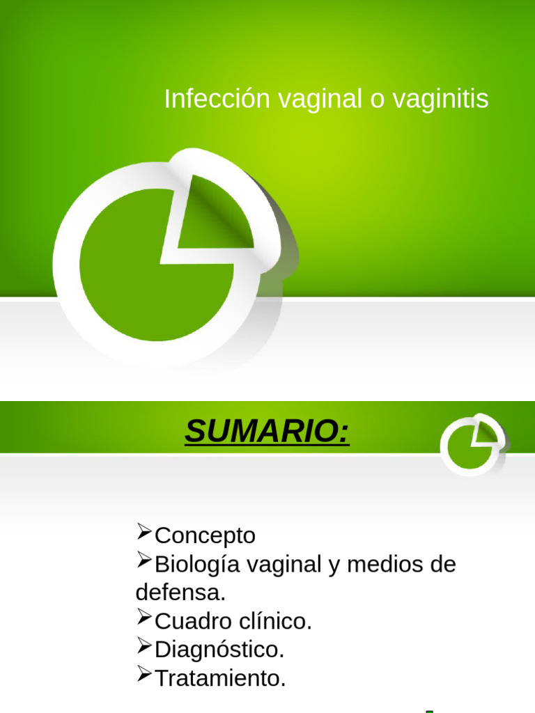 Infecciones Vaginales: Diagnóstico y Tratamiento | PDF | Infección ...