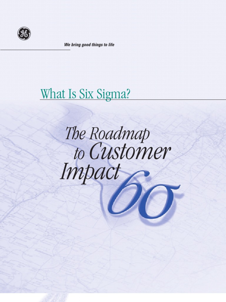 GE Six Sigma | PDF | Design For Six Sigma | Six Sigma