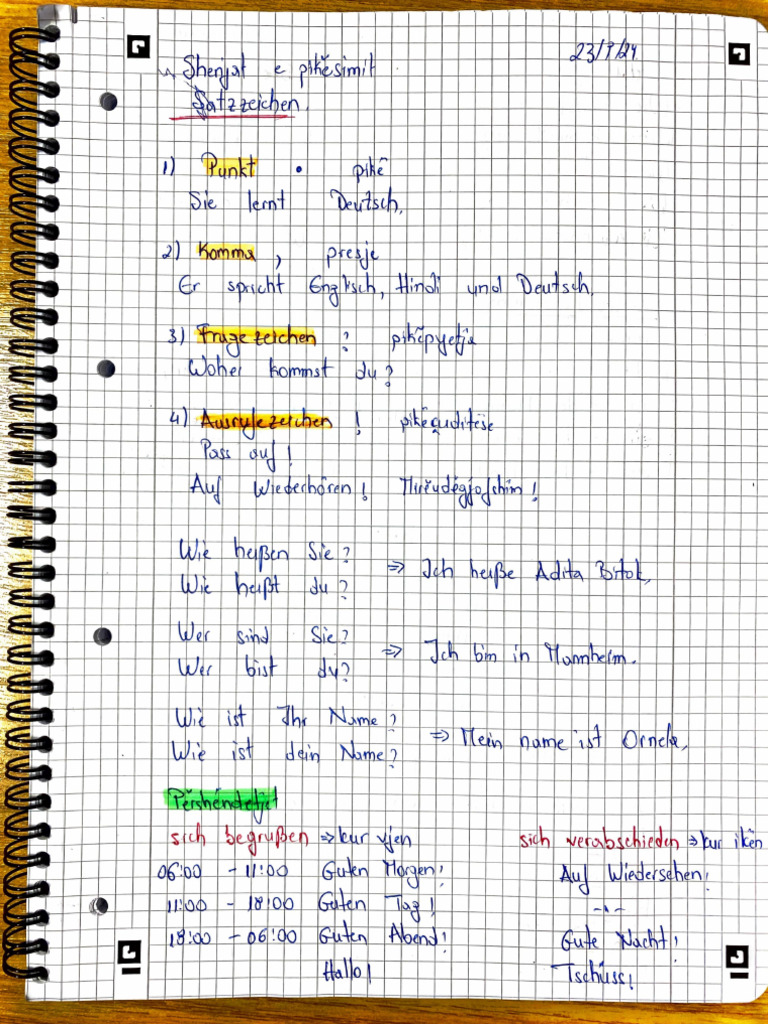 A1 Deutsch | PDF
