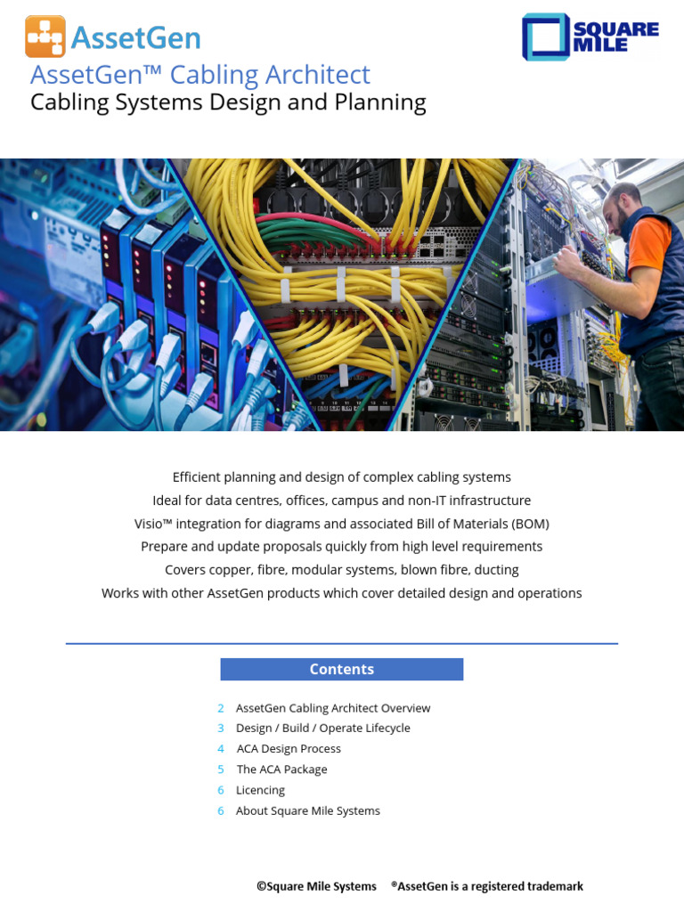 Cabling Architect Product Datasheet 2023 - 962433 | PDF | Data Center ...