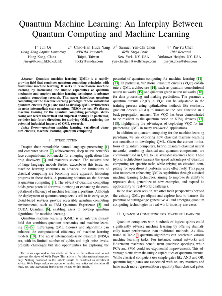 Quantum_Machine_Learning_An_Interplay_Between_Quan | PDF | Quantum ...