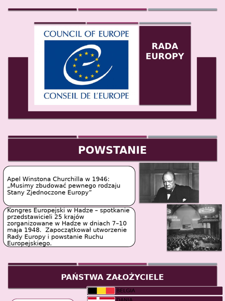 Rada Europy | PDF