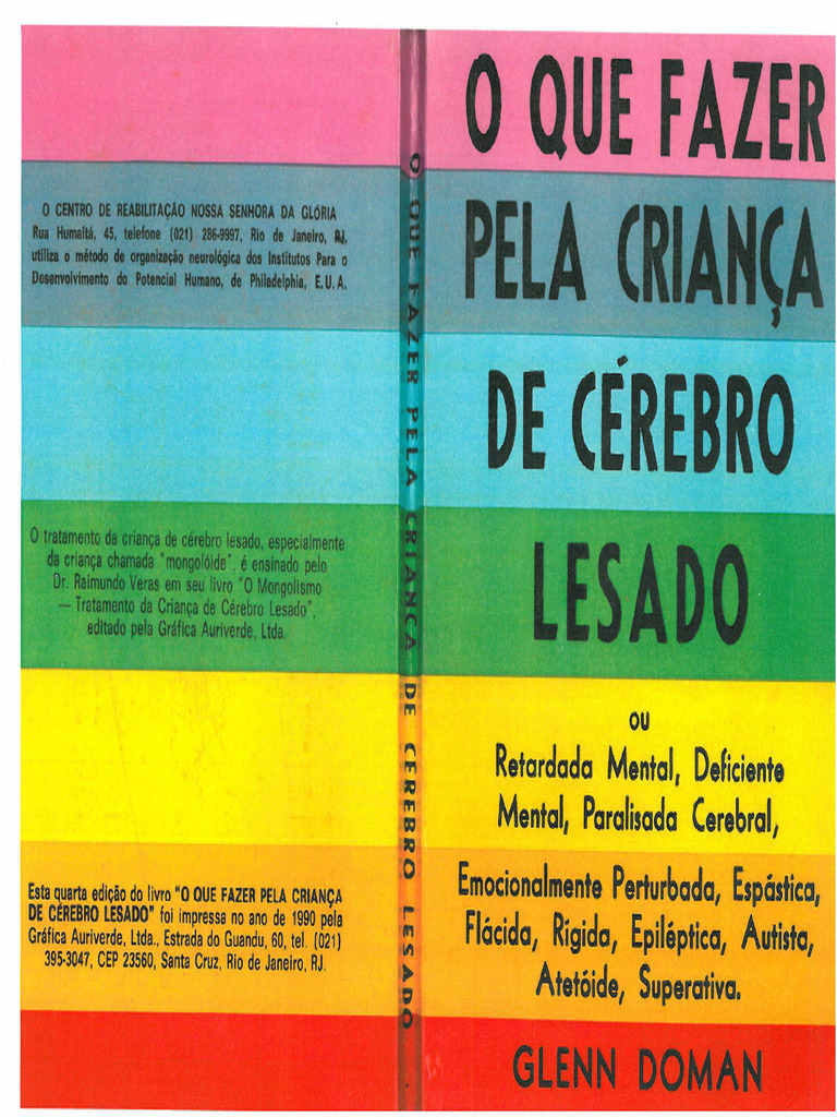 O Que Fazer Pela Criança de Cerebro Lesado - Glenn Doman | PDF