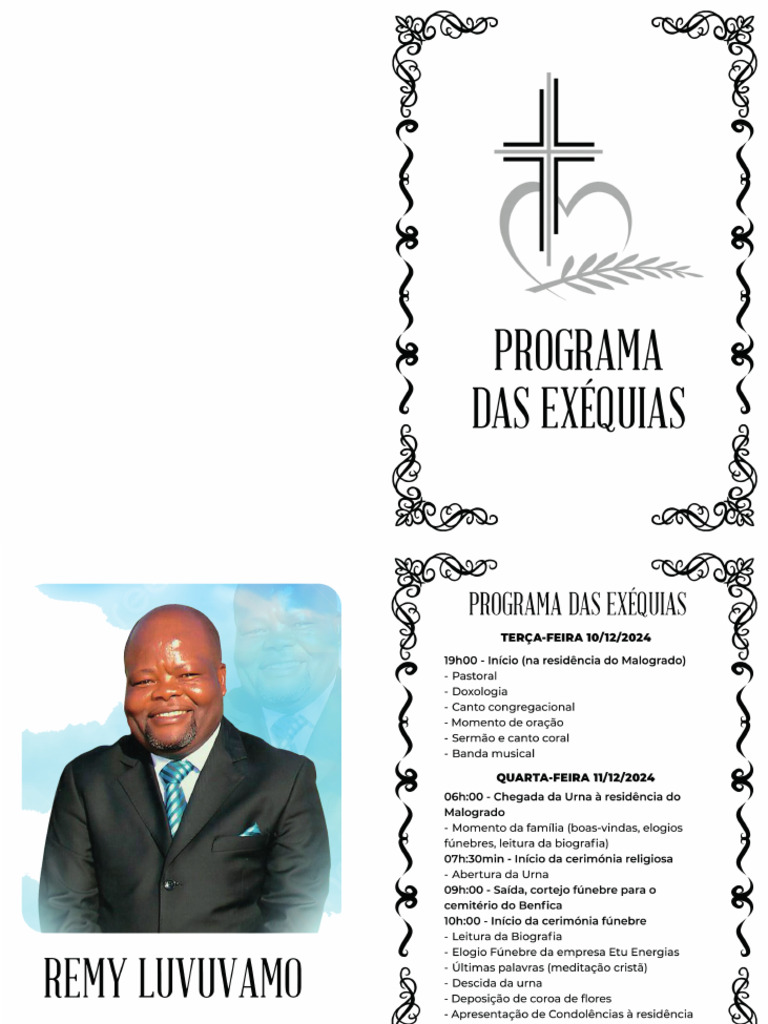Programa Fúnebre 1 | PDF