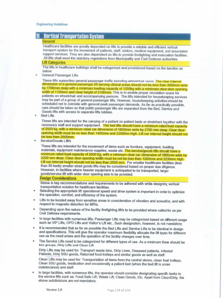 Engineering Guidelines | PDF