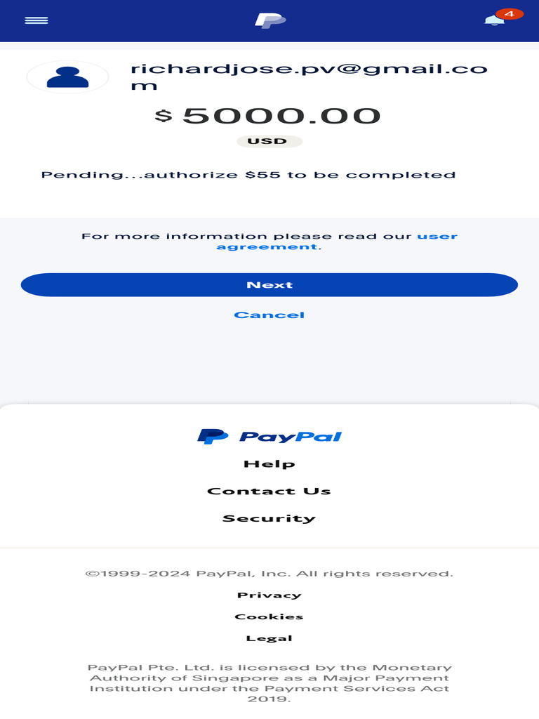 PayPal Make A Payment Preview 2 | PDF