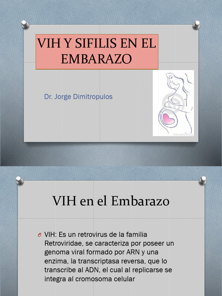 VIH y Sifilis en El Embarazo | PDF | VIH | Retrovirus