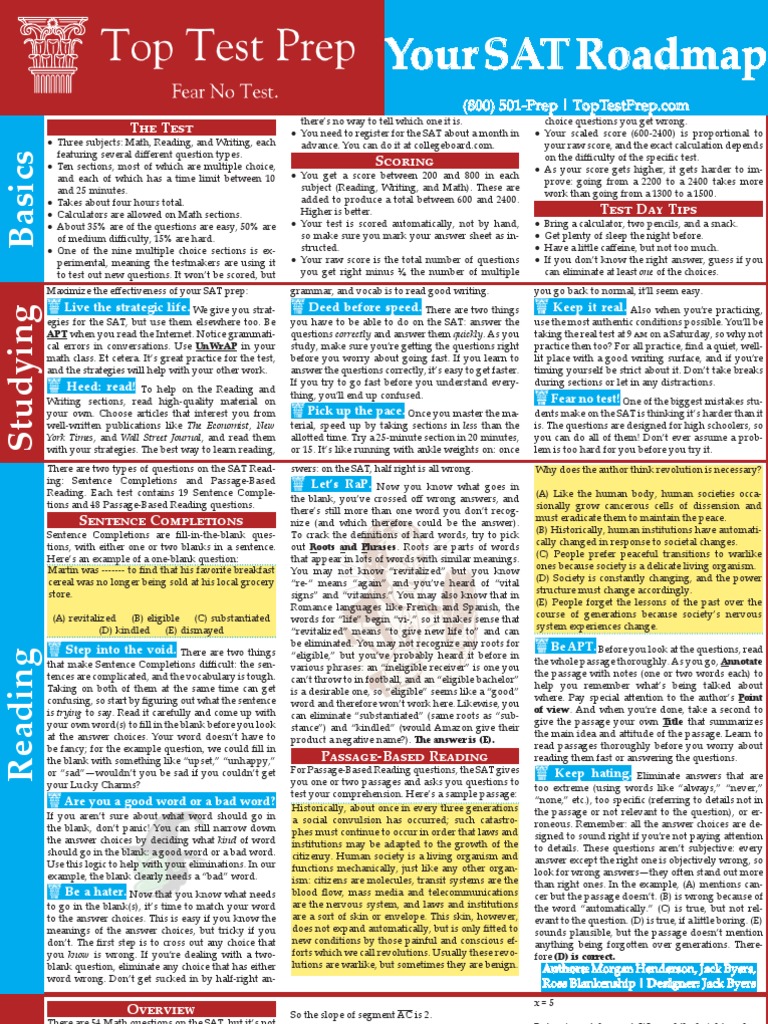 The Best SAT Prep Guide and Review | PDF | Sat | Question