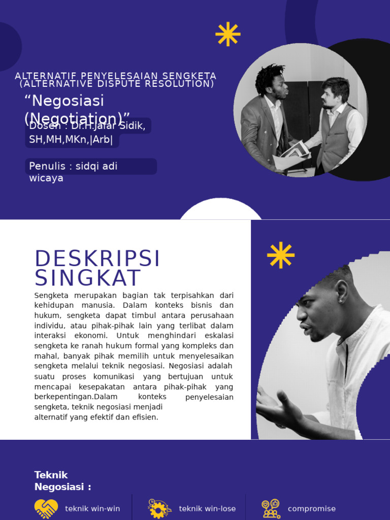 Blue and White Modern Conflict Resolution Presentation - 20241210 ...