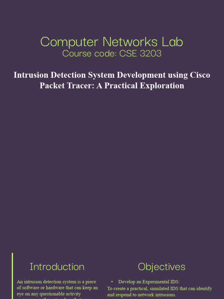 Networking Presentation | PDF | Computer Security | Security