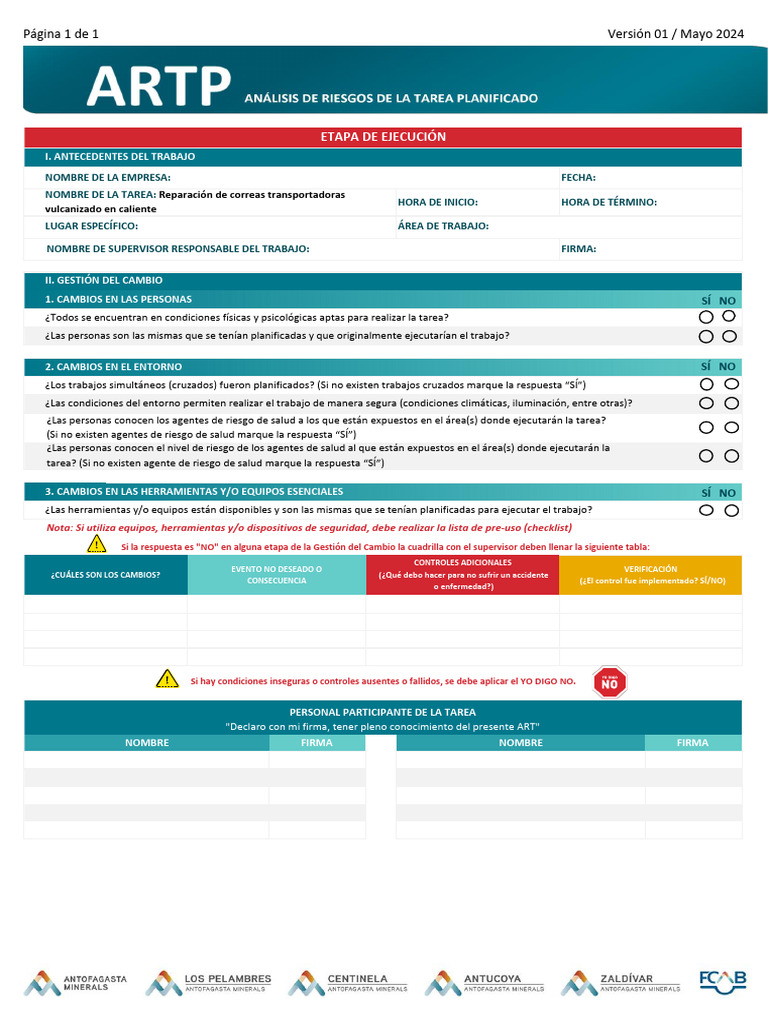 ARTP Cambio de feeder-fusionado | PDF | Presión