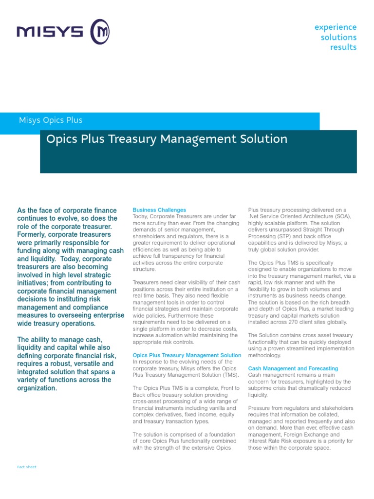 3632 US Opics Plus TMS Final | Software As A Service | Risk