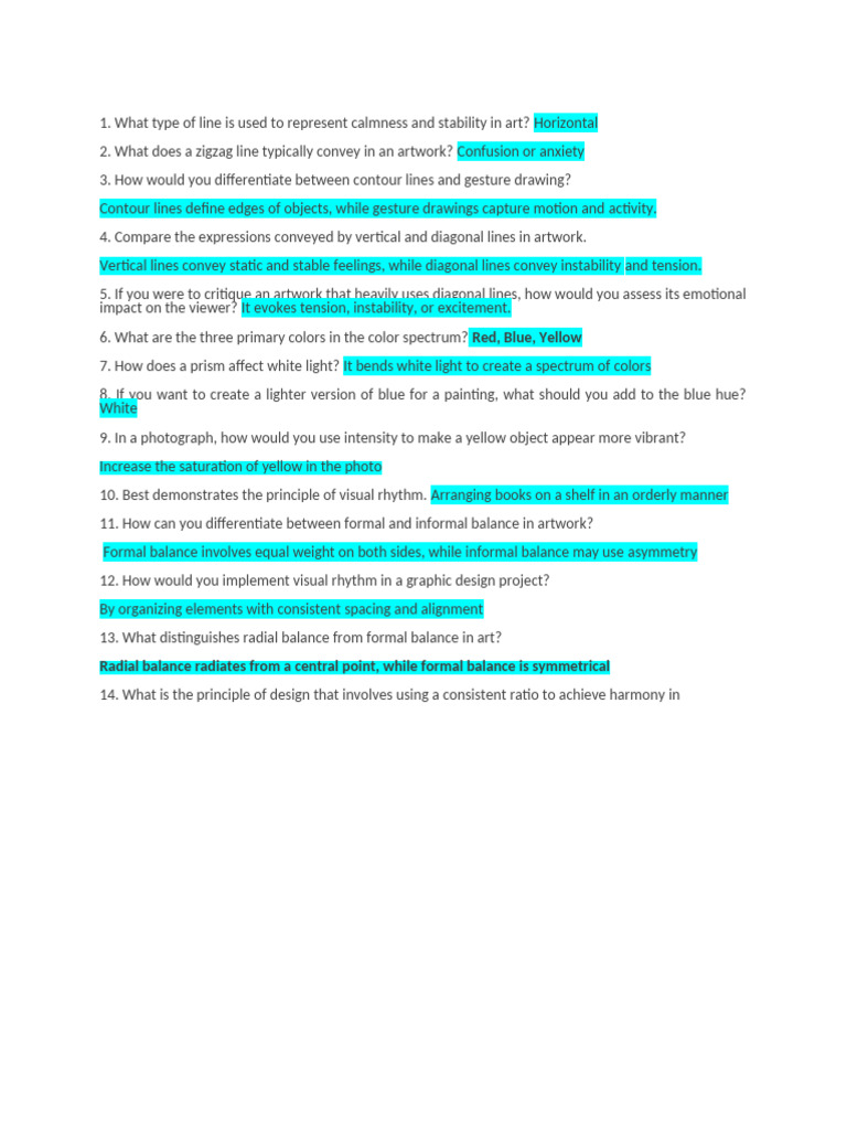 Final Exam | PDF | Improvisation | Dances