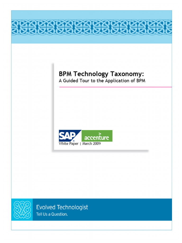 36.BPM-Taxonomy-Whitepaper-Dan-Woods-Sponsored-by-SAP-and-Accenture ...