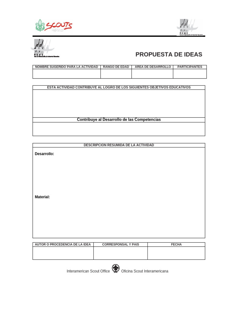 Formato Ficha REME | PDF