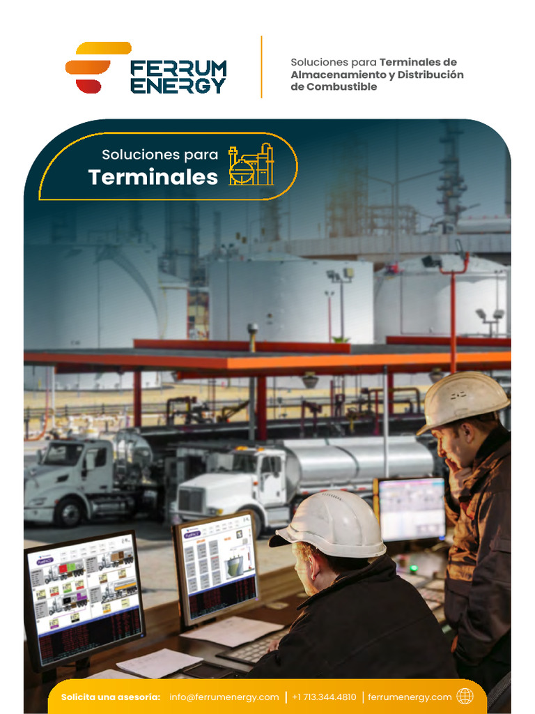 ferrum-energy-catalogo-terminales-es | PDF | Bomba | Refinería de petróleo