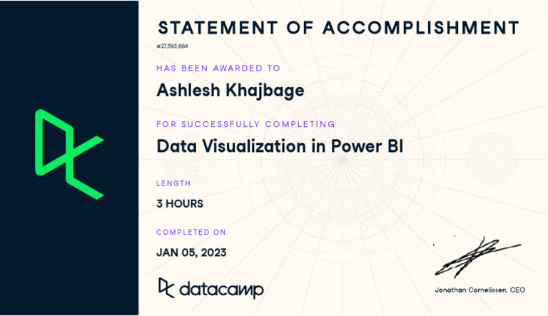 Data Visualization in Power BI | PDF