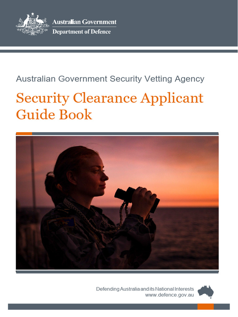 AGSVA Security Clearance Guide | PDF | Identity Document | Security ...