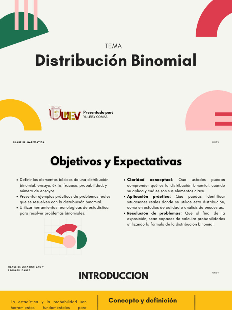 Distribucion Binomial | PDF | Probabilidad | Matemáticas