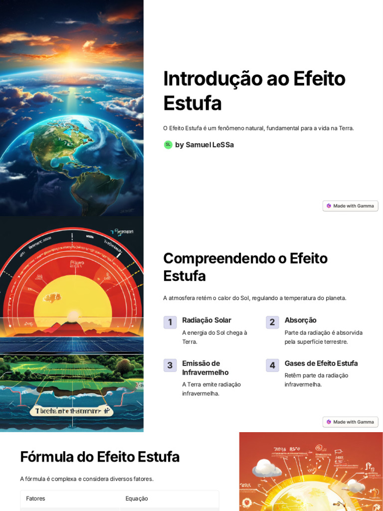 Introducao Ao Efeito Estufa | PDF