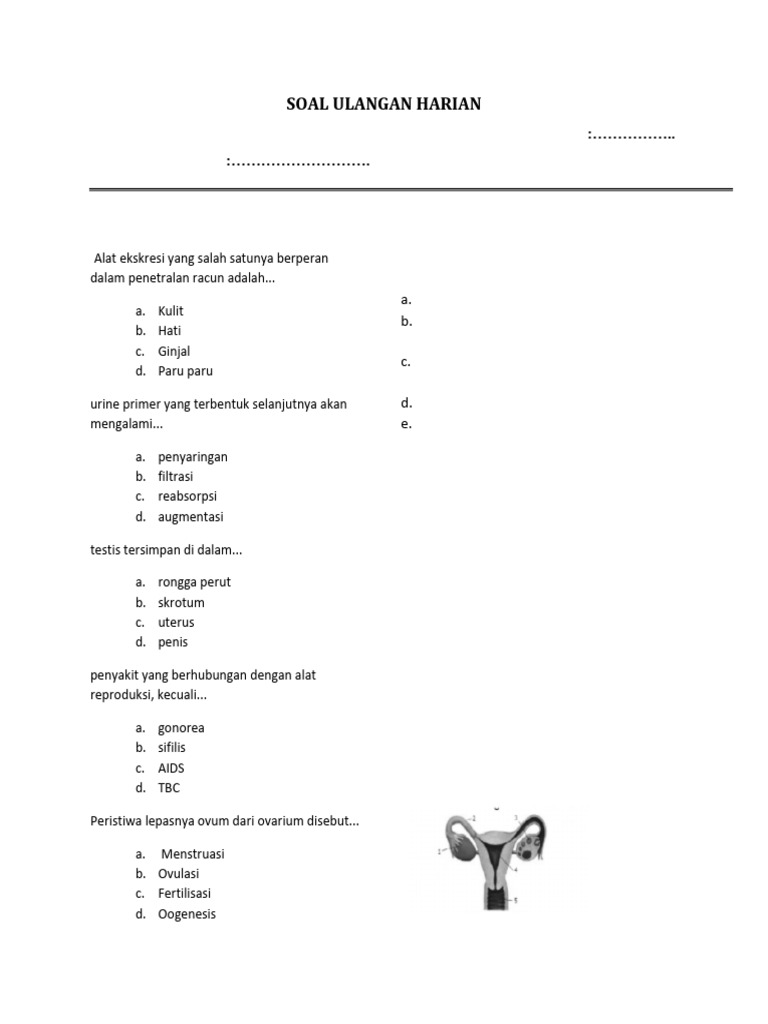 Soal Uh Ipa Ix SMT 2 | PDF