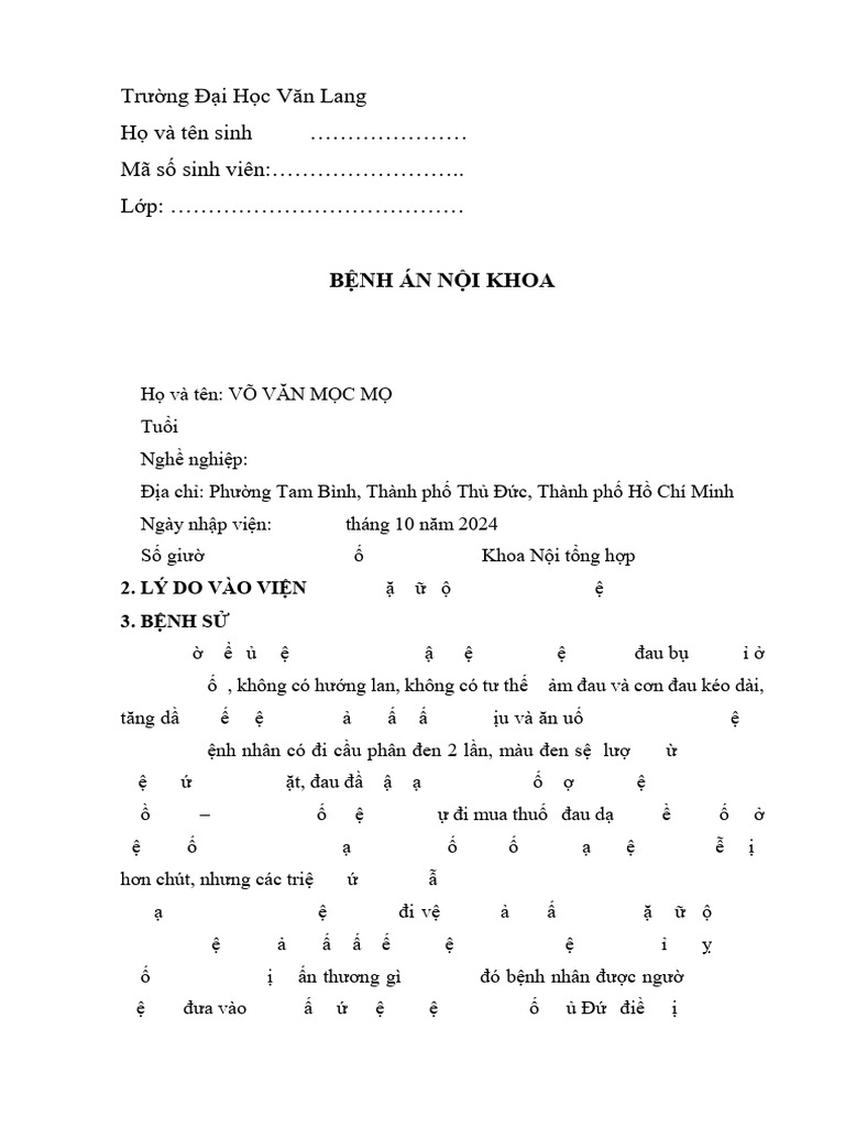 Vo Van Moc Mo | PDF