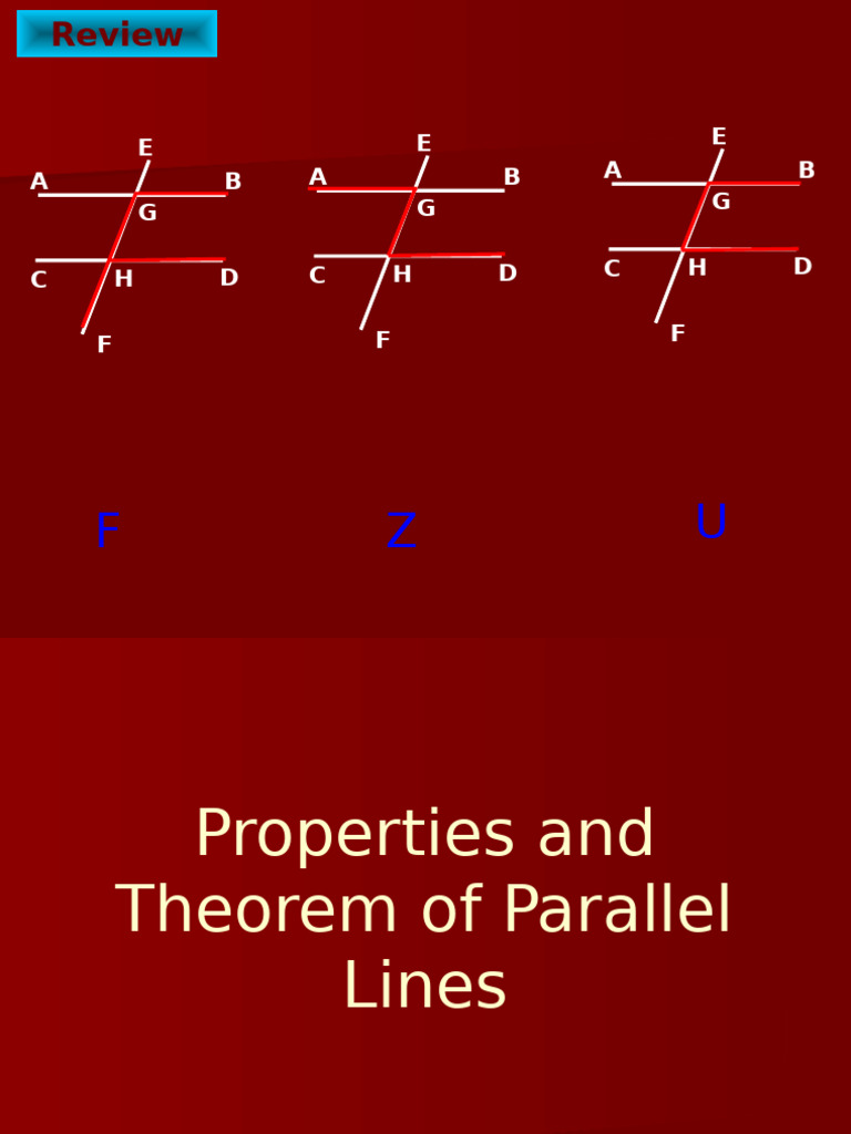Proving Lines Parallel | PDF | Euclidean Geometry | Euclid