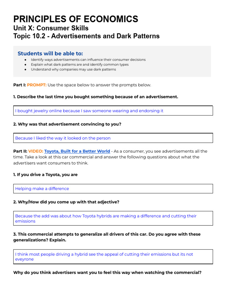 Understanding Advertisements and Dark Patterns | PDF | Advertising ...