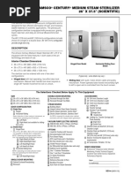 AMSCO Lab Series Small Tech Data Sheet English | PDF | Steam | Water