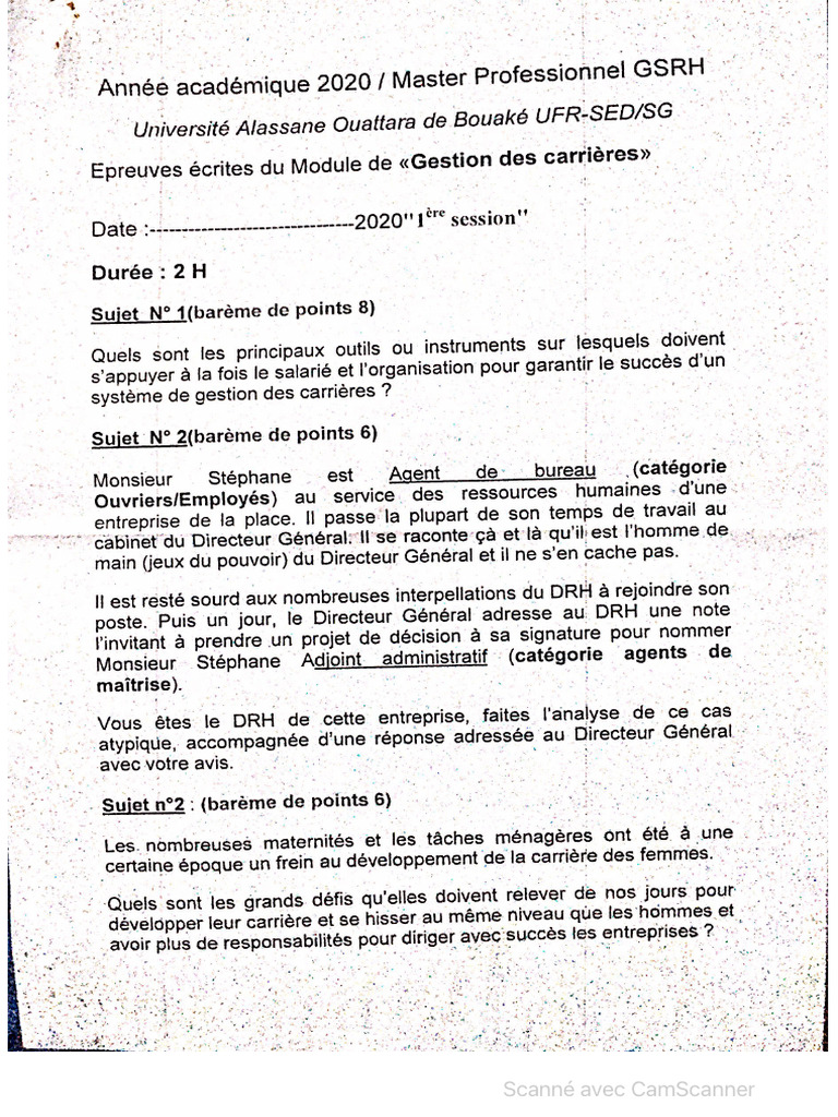 Compos. 7eme Prmo GSRH | PDF