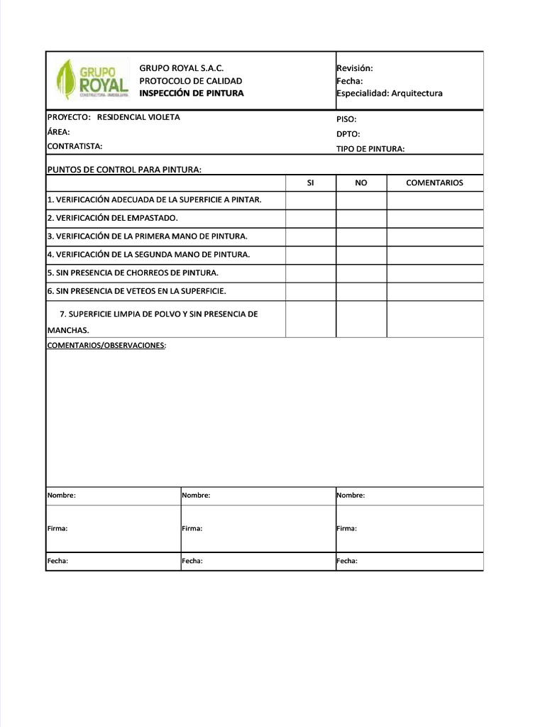 PDF Protocolo Pintura Compress | PDF