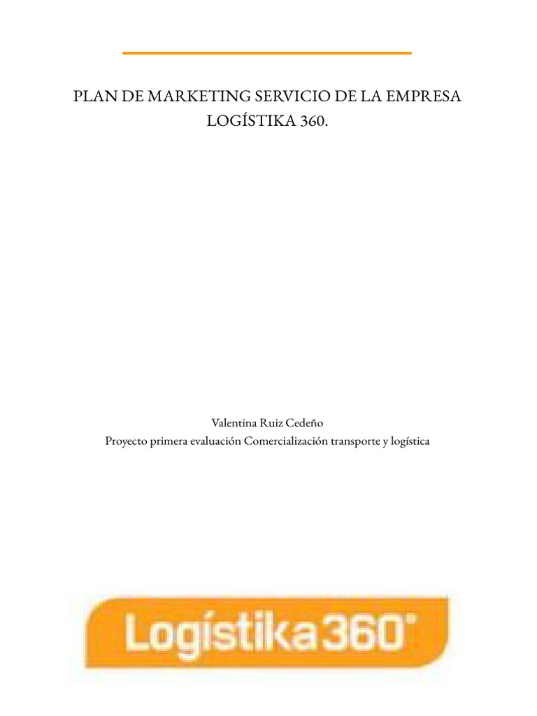 Marketing Logístika 360: Estrategia B2B | PDF | Logística | Marketing