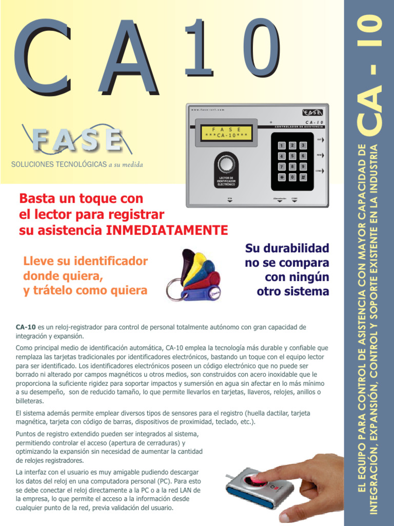 CA10 DSHT | PDF | Red de computadoras | Biometría