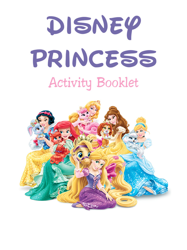 Disney Princess Activity Booklet | PDF