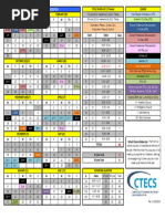 TCAPS School Calendar 2024-2025 | PDF