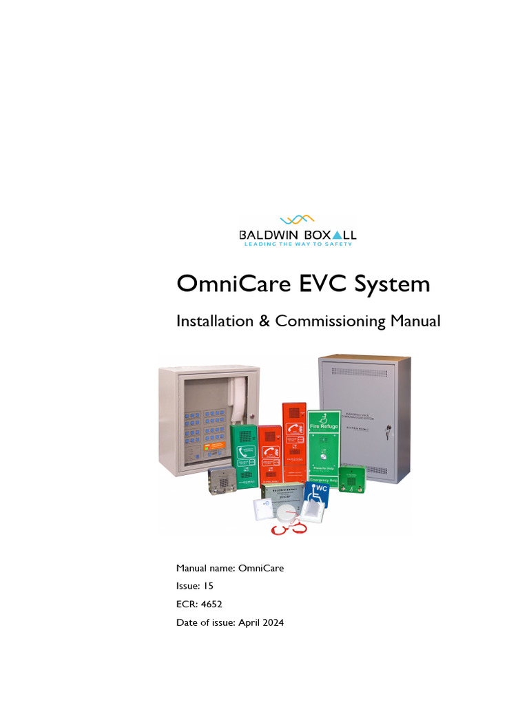 OmniCare EVC System Manual | PDF