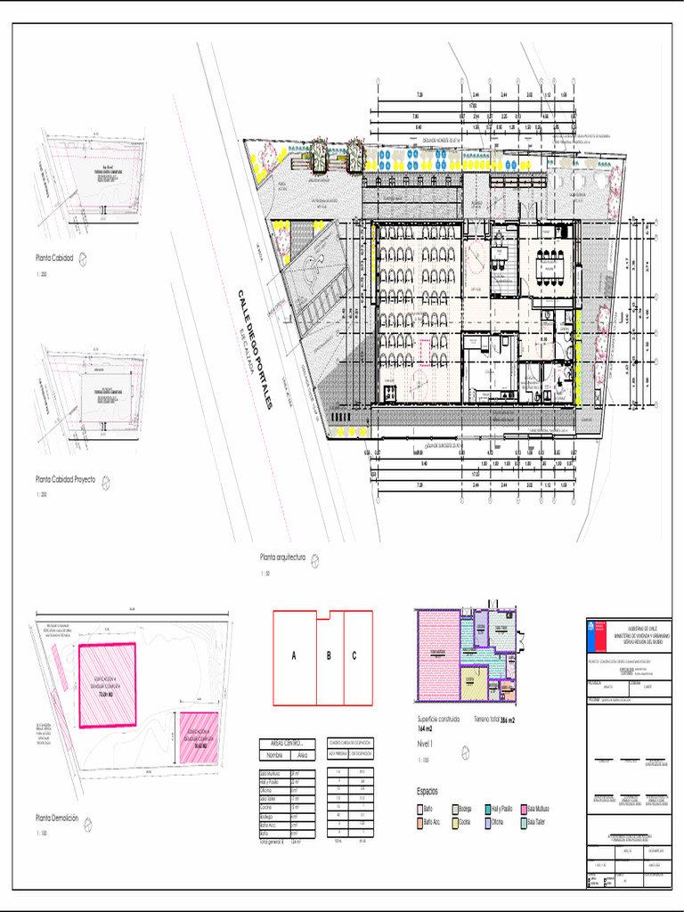 L2. Plano Arquitectura y Demoliciones | PDF