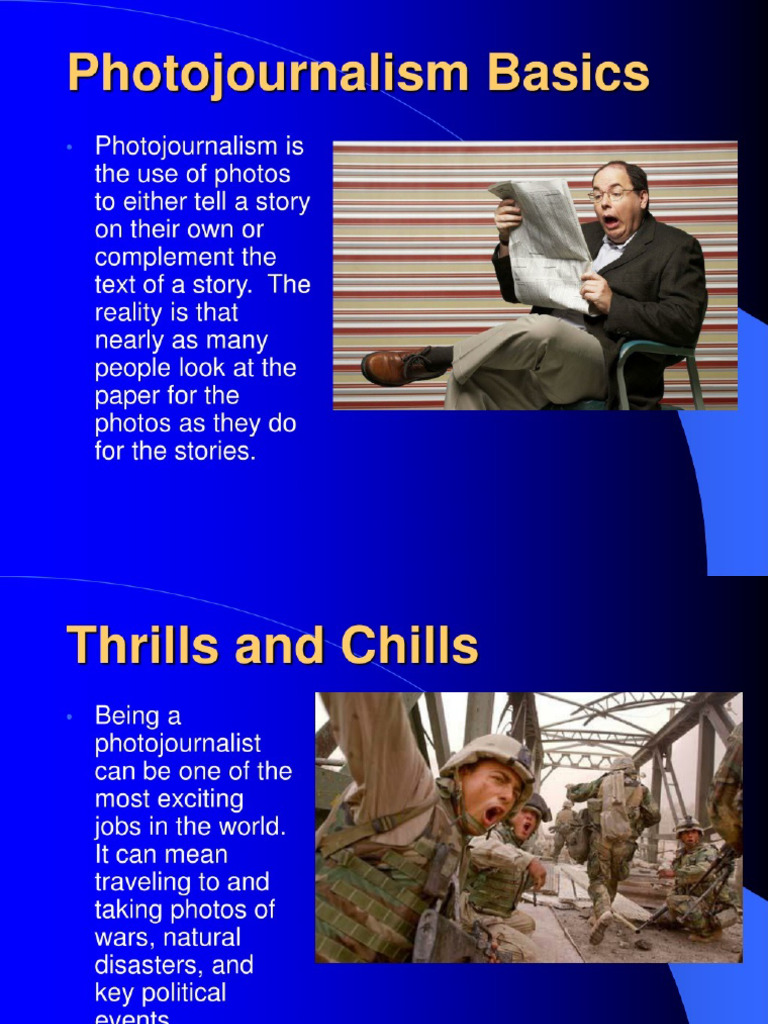 Photo Journalism Basics | PDF