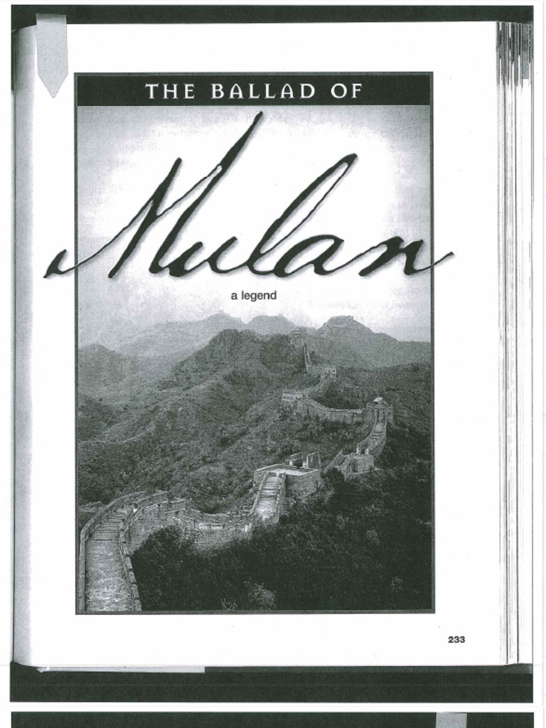 The Ballad of Mulan | PDF