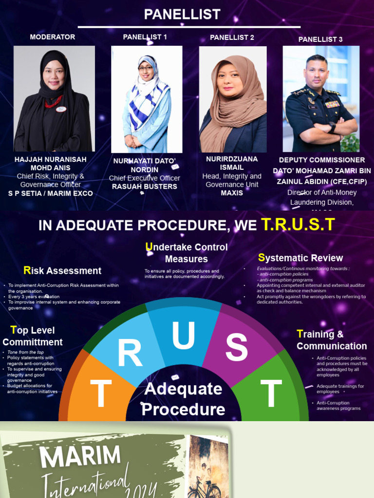 Panel Session 2 Corruption Risk Lessons From The 1MDB Case Strategies For Risk Control ...