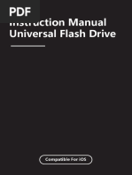 Instruction Manual Universal Flash Drive | PDF